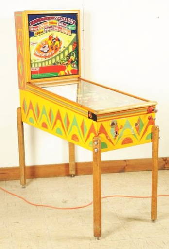 Gottlieb 4 Horsemen Pinball Machine (1950). - Feb 21, 2014 | Dan Morphy ...