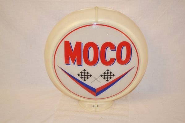 Moco With Crossed Race Flag Logo Lenses
