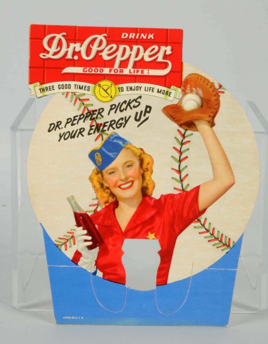 1930s 40s Peggy Pepper Dr. Pepper Bottle Topper.