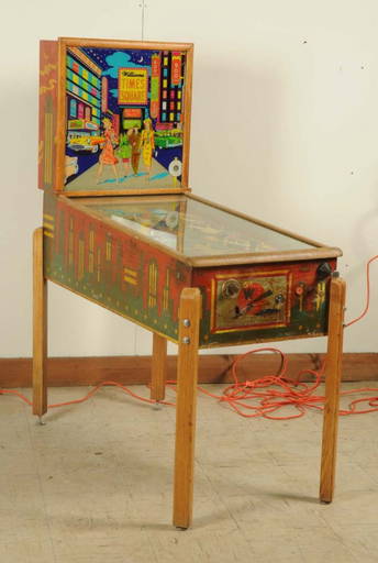 1953 Williams Time Square Pinball Machine.