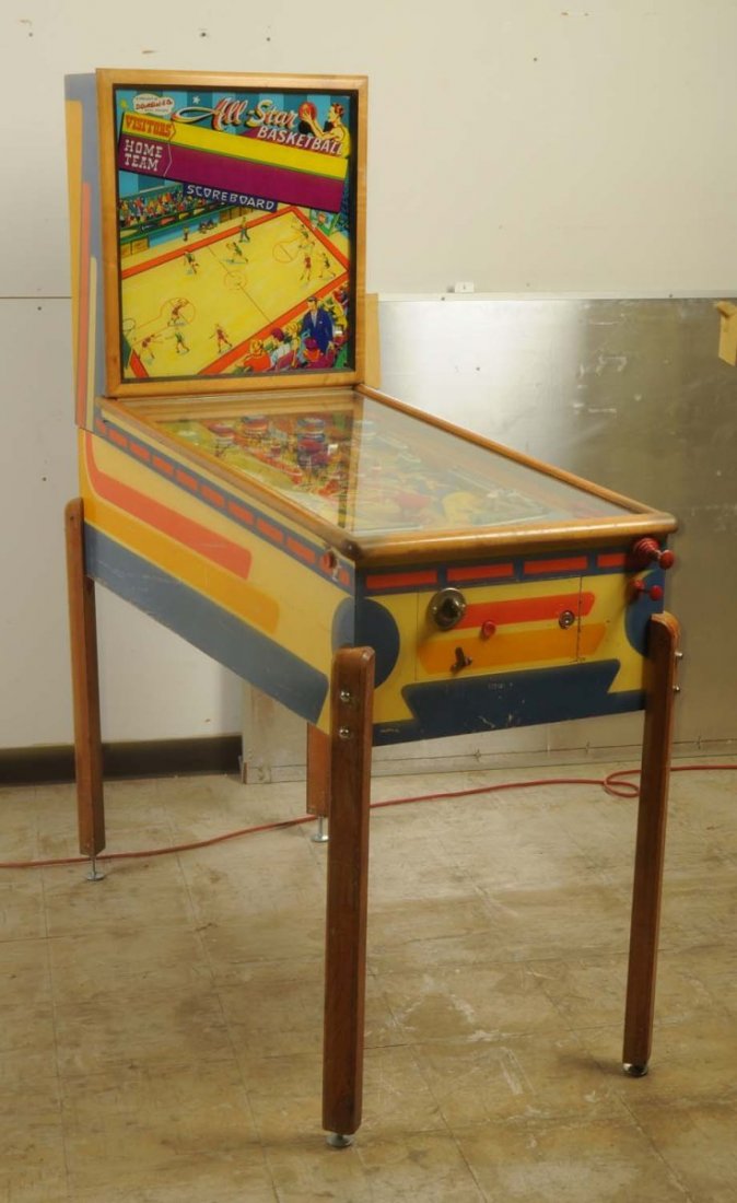 1952 Gottlieb All-Star Basketball Pinball Machine