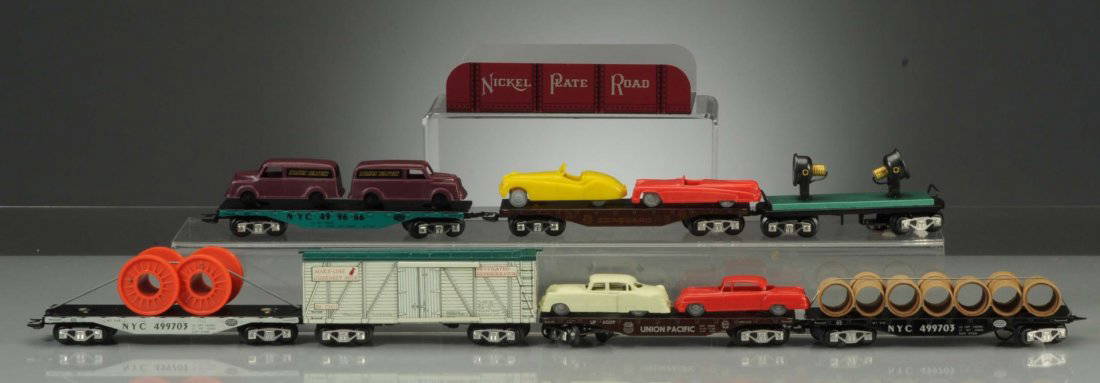 9pc Modern Marx Trains.