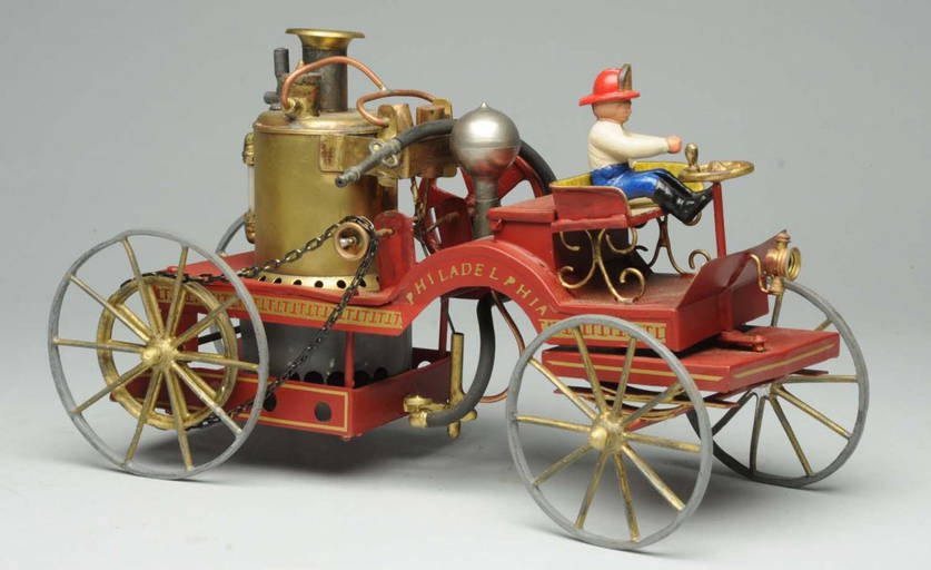 Shoener Live Steam Fire Pumper.