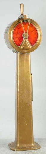 Early & Impressive Brass Ship Throttle Control.