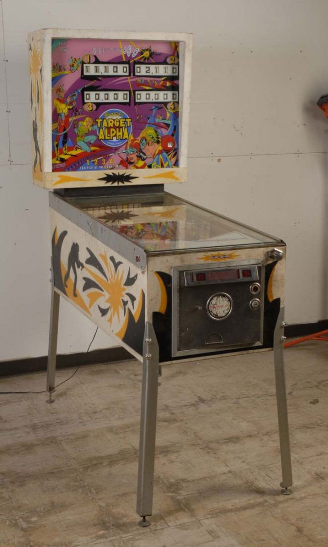 1976 Gottlieb Target Alpha Pinball Machine. - Aug 24, 2014 | Dan Morphy ...