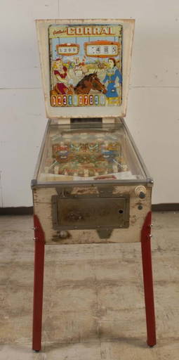 1961 Gottlieb Corral Pinball Machine. - Aug 24, 2014 | Dan Morphy ...