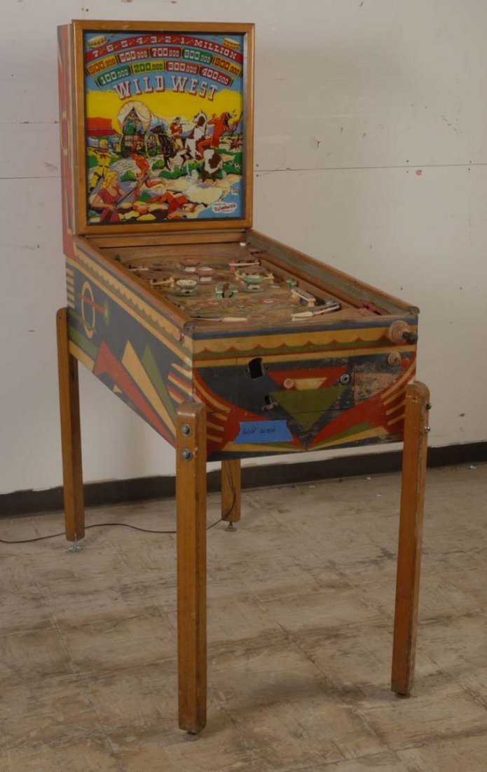 1951 Gottlieb Wild West Pinball Machine. - Aug 24, 2014 | Dan Morphy ...