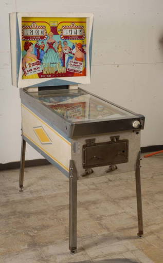 1962 Gottlieb Fashion Show Pinball Machine. - Aug 24, 2014 | Dan Morphy ...