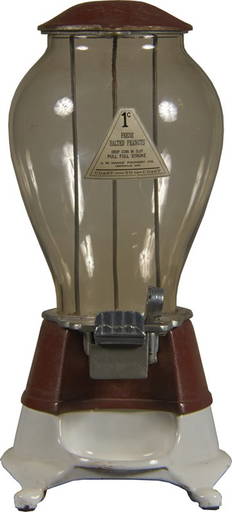 1 Cent Hance Rex Countertop Bulk Peanut Vending Machine