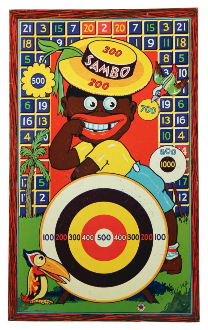 Sambo Tin Target Game.