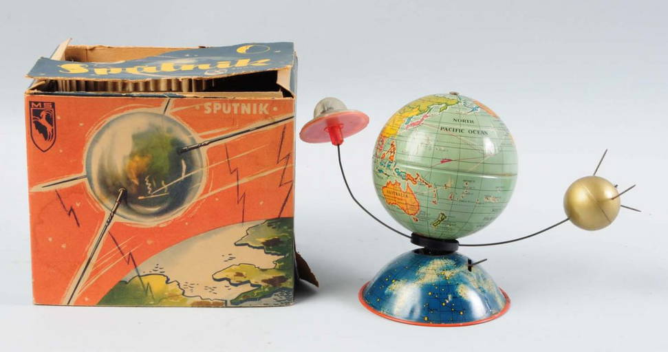 Sputnik Tin Toy. - Sep 06, 2014 | Dan Morphy Auctions in PA
