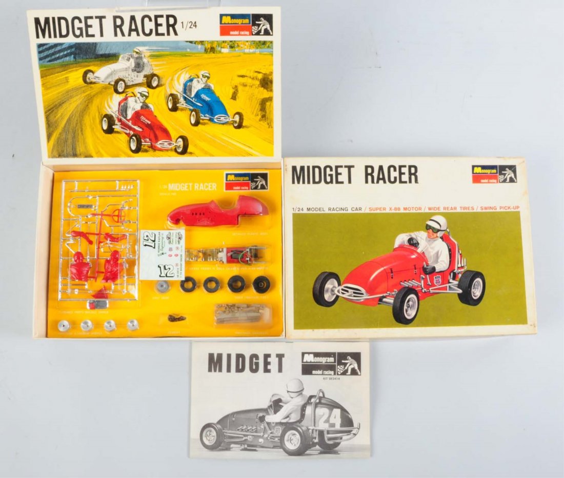 Monogram Midget Racer Car Kit.