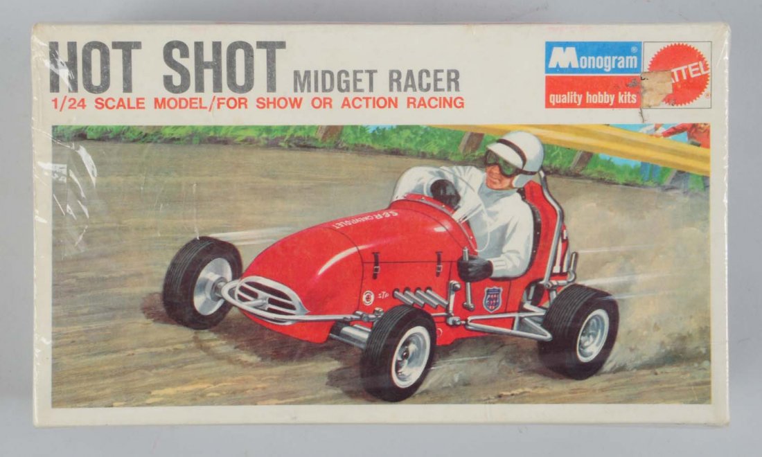 Monogram Hot Shot Midget Racer Car Kit.
