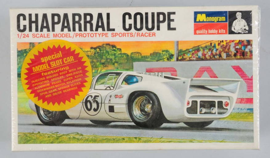 Monogram Chaparral Coupe Model Car Kit.