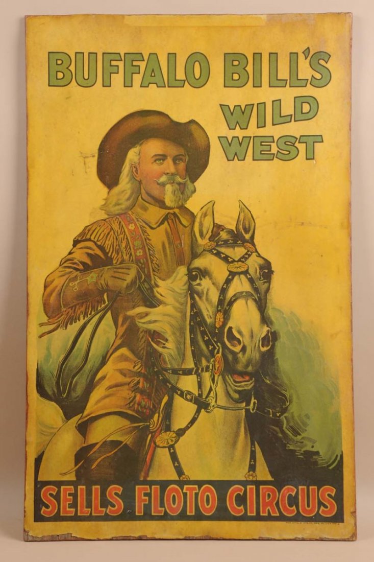 Buffalo Bill - Sells Floto Circus Poster.