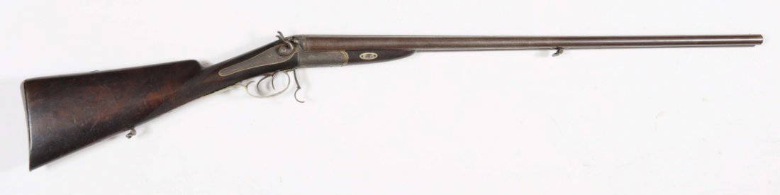 G.l. Rasch Hammer Sxs Shotgun.