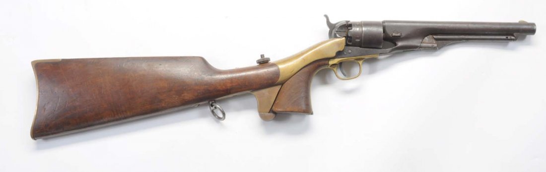 Stocked Colt Model 1860 Army Revolver 101 Ranch