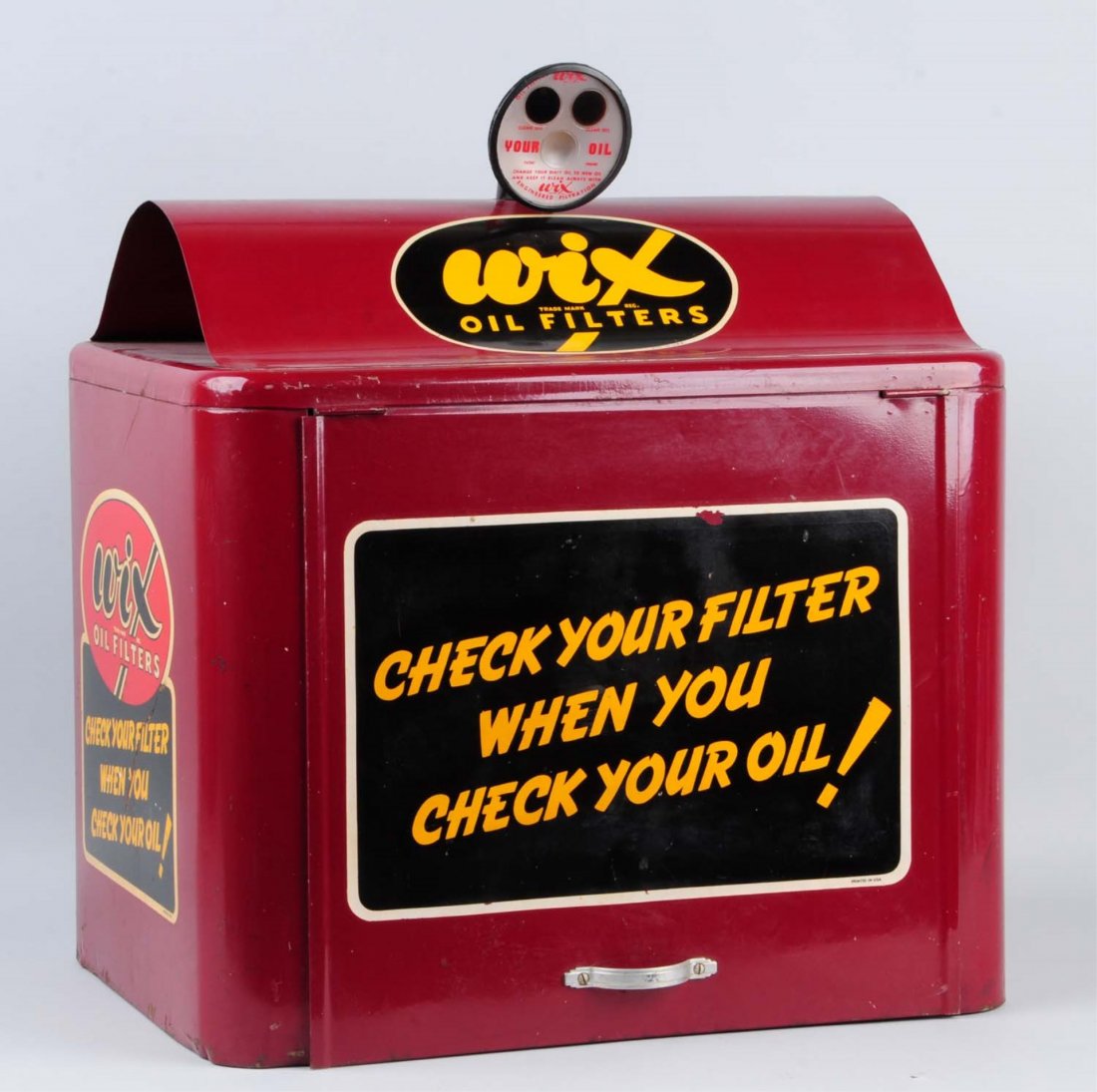 Wix Oil Filter Display.