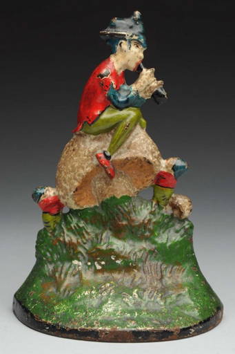 Cast Iron Pied Piper Doorstop