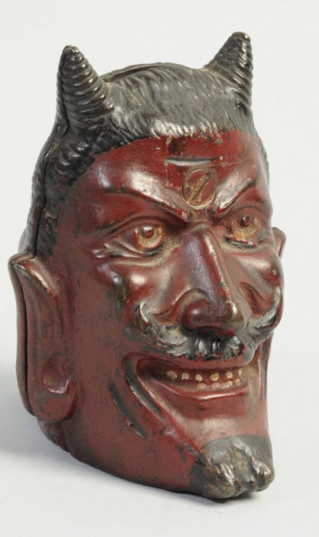 Two Faced Devil Cast Iron Still Bank - Dec 13, 2014 | Dan Morphy ...