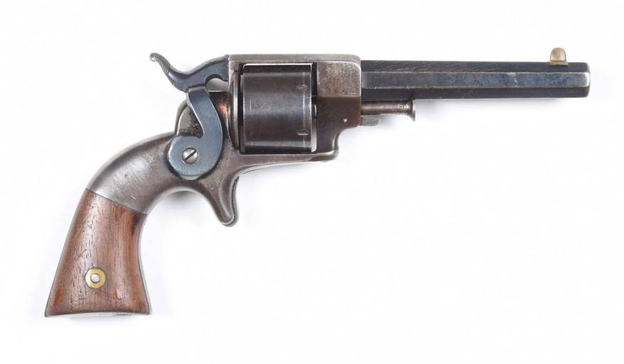 Allen & Wheelock Side Hammer Rimfire Revolver.