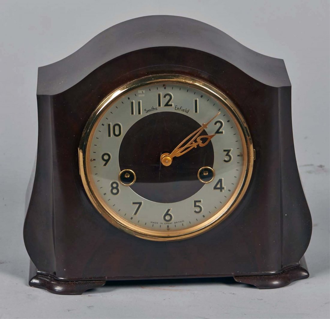 Smiths Enfield British Chiming Mantel Clock