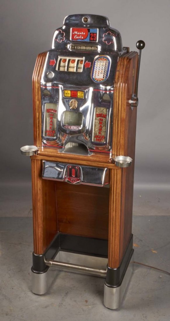 25 ¢ Jennings Monte Carlo Slot Machine