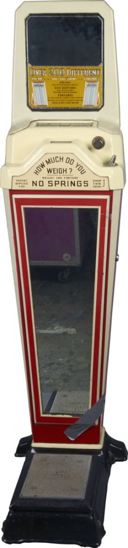 1 ¢ Watling Guess Your Weight Fortune Floor Scale