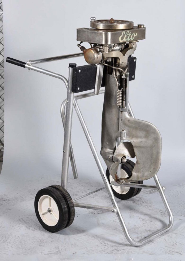 1920s Evinrude Rudder Twin Outboard Motor