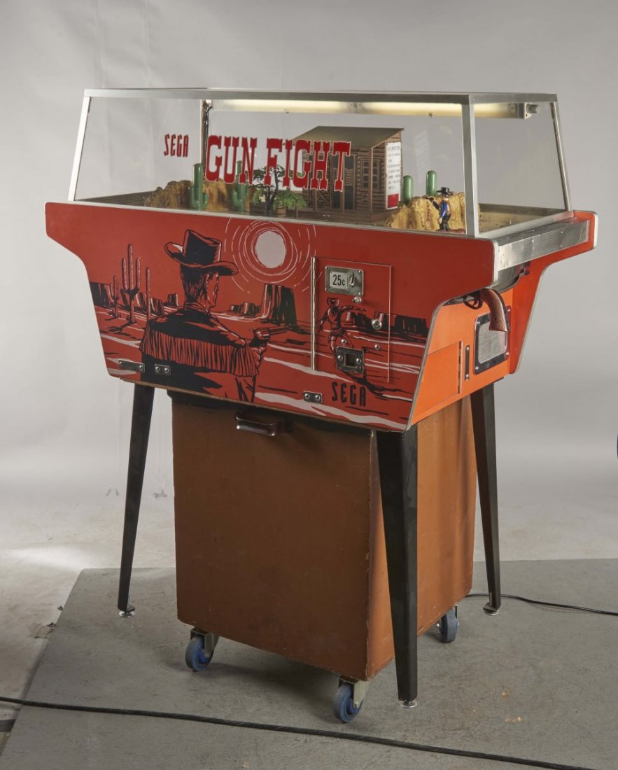 25 ¢ Sega Gun Fight Pistol Shooter Arcade Game