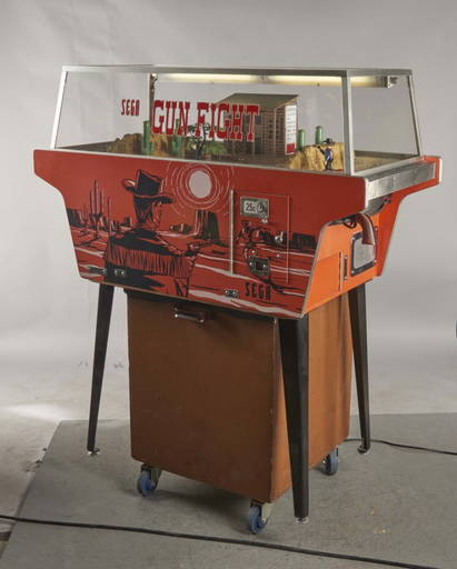 25 ¢ Sega Gun Fight Pistol Shooter Arcade Game