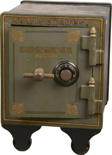 Small Herring Hall Marvin Safe Co. Floor Safe