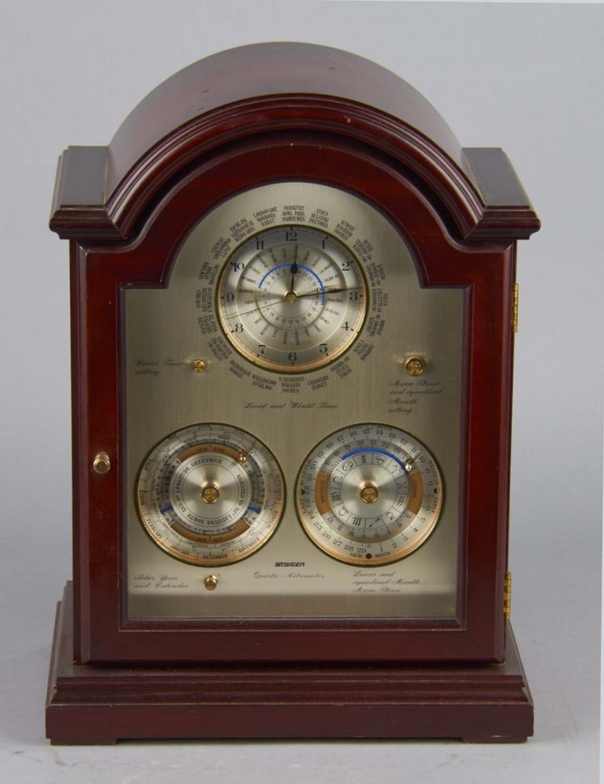 Staiger Quartz-Astrometer Mantel Clock