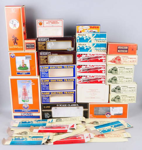 Large Assorted Lionel Boxes.