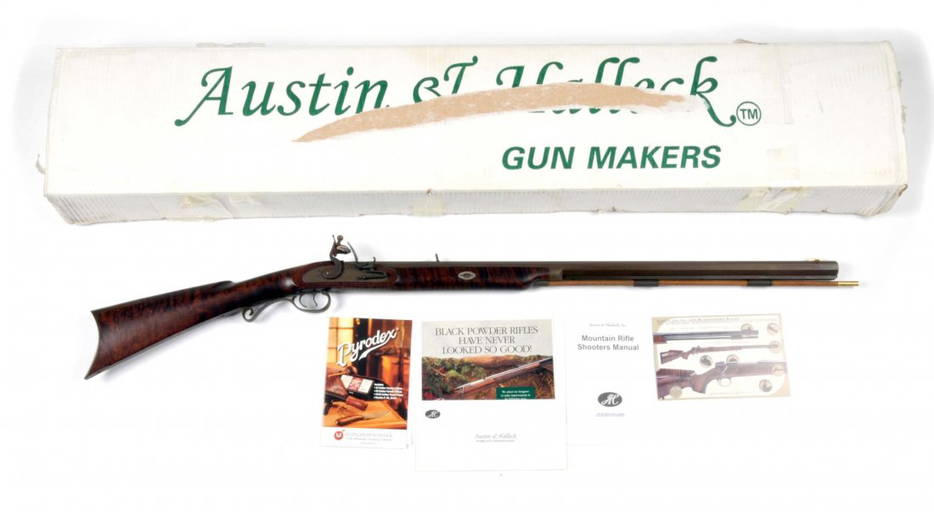 Austin & Halleck Custom Flintlock Rifle.