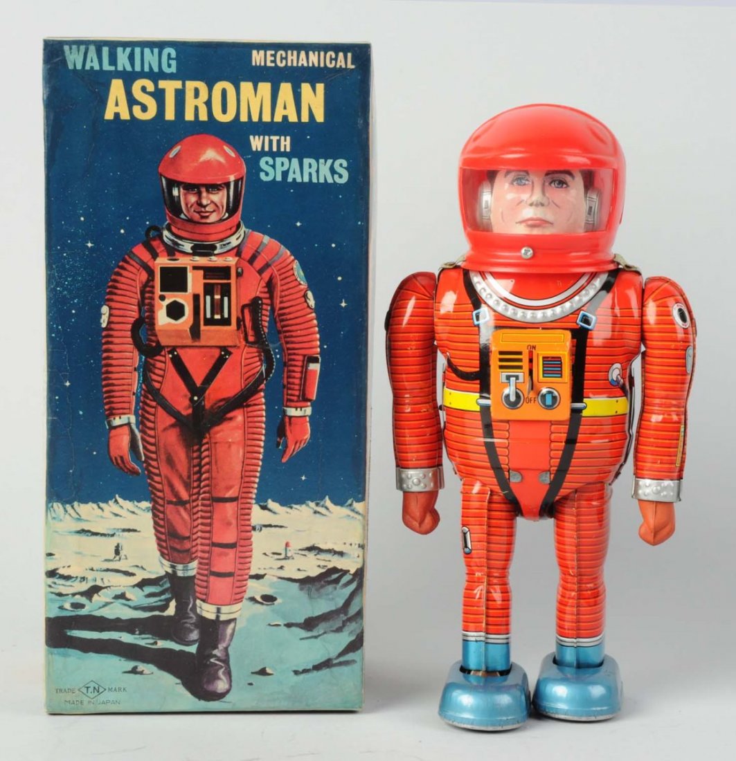 Japanese Tin Litho Astroman Astronaut Robot. - May 30, 2015 | Dan ...