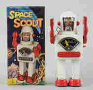 Japanese Tin Litho Astro - Scout Robot. - May 30, 2015 | Dan Morphy ...