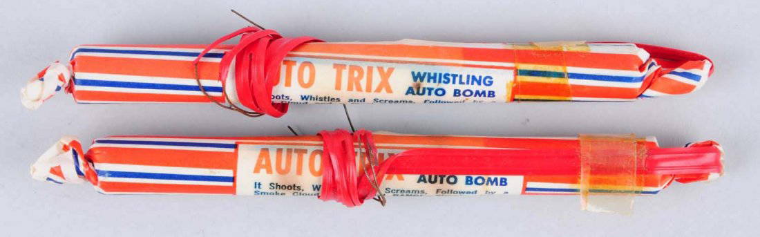 Lot Of 2: Auto Trix Whistling Bombs.
