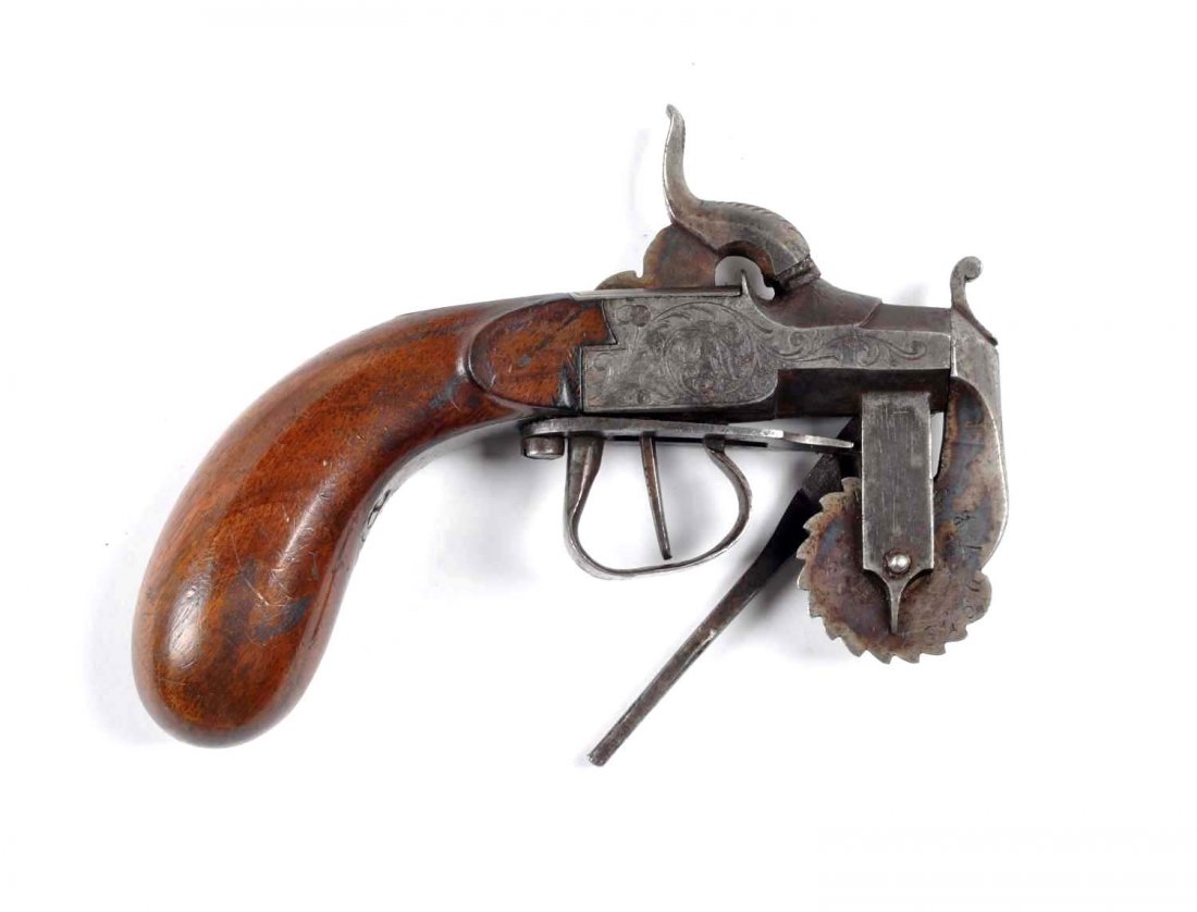 Antique Black Powder Tester Pistol.