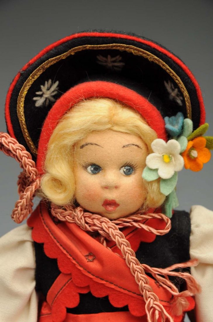 Lot Of 2: Lenci Dolls.