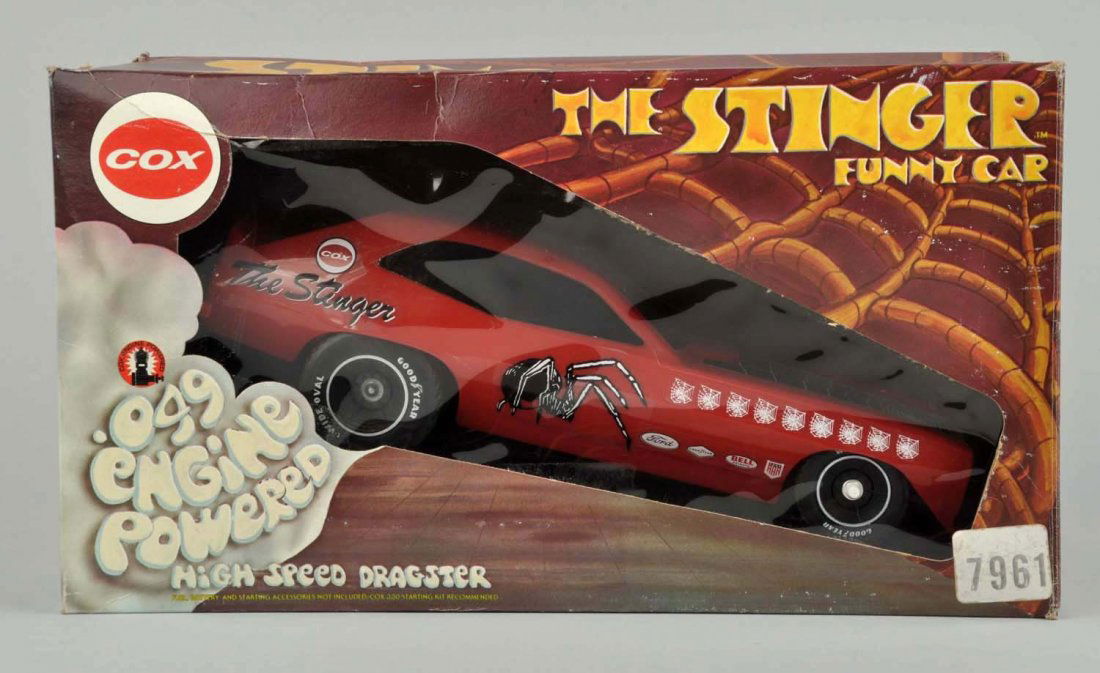 Cox Stinger Gas Powered Funny Car. - Sep 11, 2015 | Dan Morphy Auctions ...