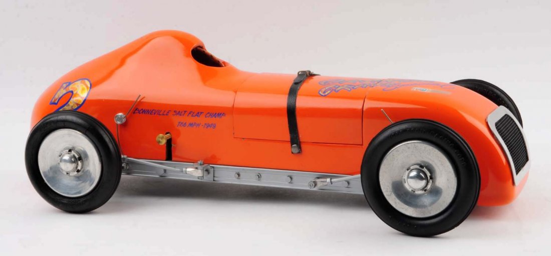 Rare M&t British Streamline Tether Racer.