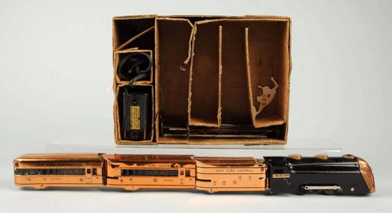 Marx 7096 Copper Mercury Train Set