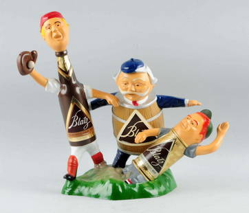 Blatz Beer Back Bar Statue