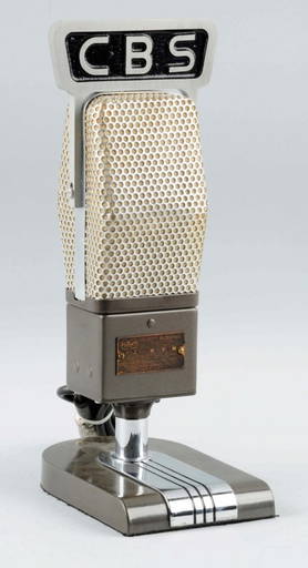 Rca Model 44 A Cbs Broadcast Microphone.