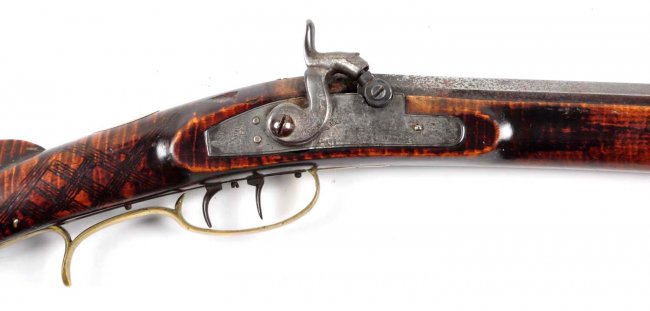John Shuler Perry County Pennsylvania. Long Rifle : Lot 638