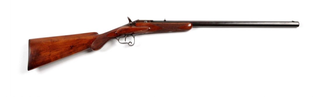 H. Pieper Belgium Single Shot Rifle.