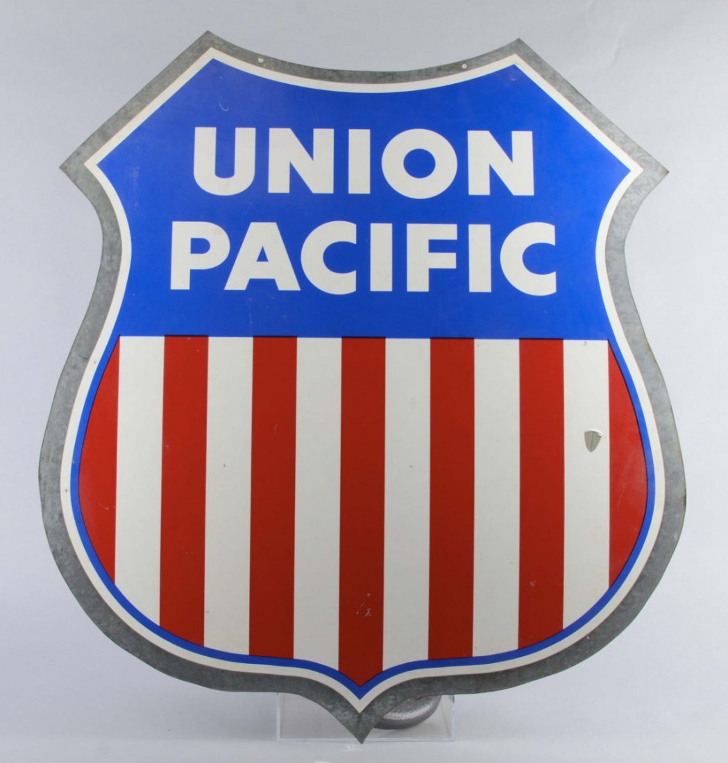 Union Pacific Railroad Sign.
