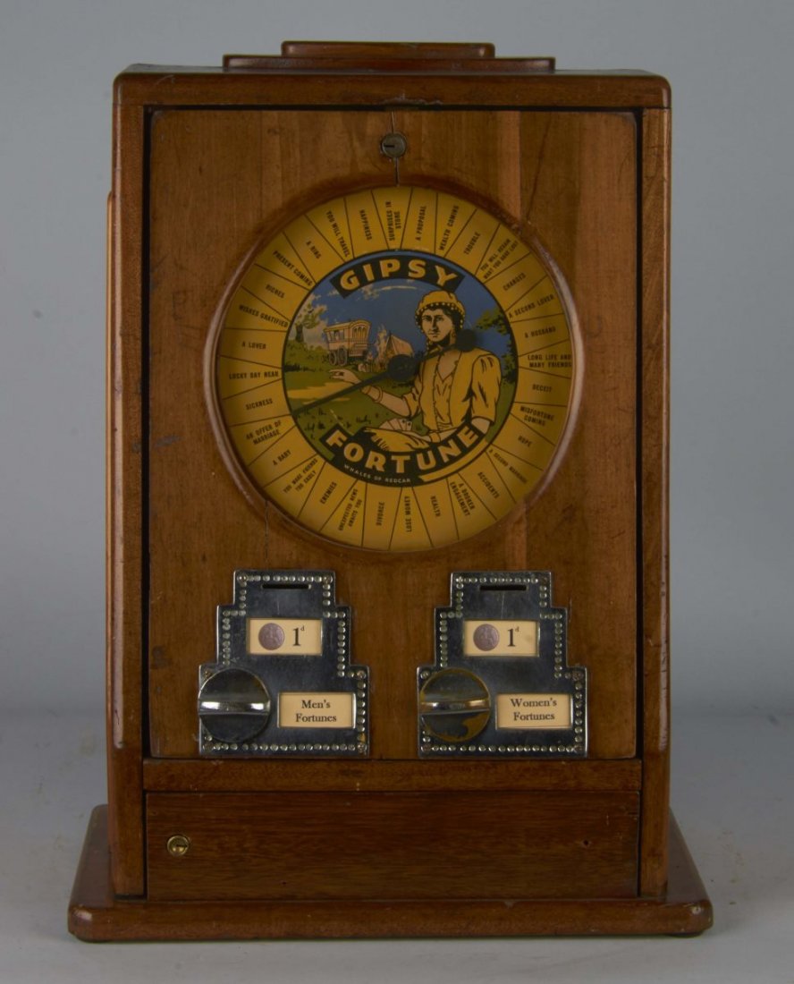 Gipsy Fortune Teller Countertop Amusement Game