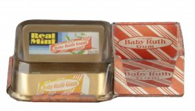 Curtiss Baby Ruth Peppermint Gum Display